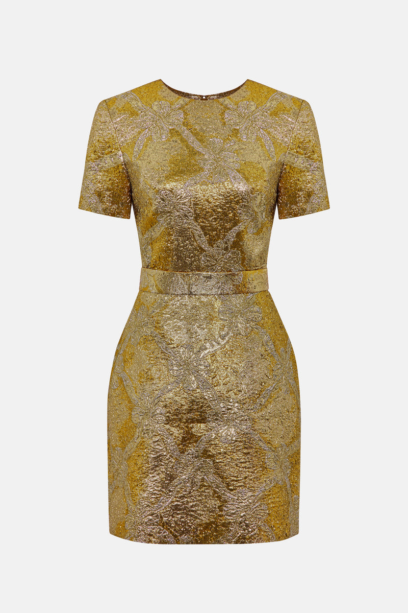 Colbert Dress Plexus Metallic – marykatrantzou