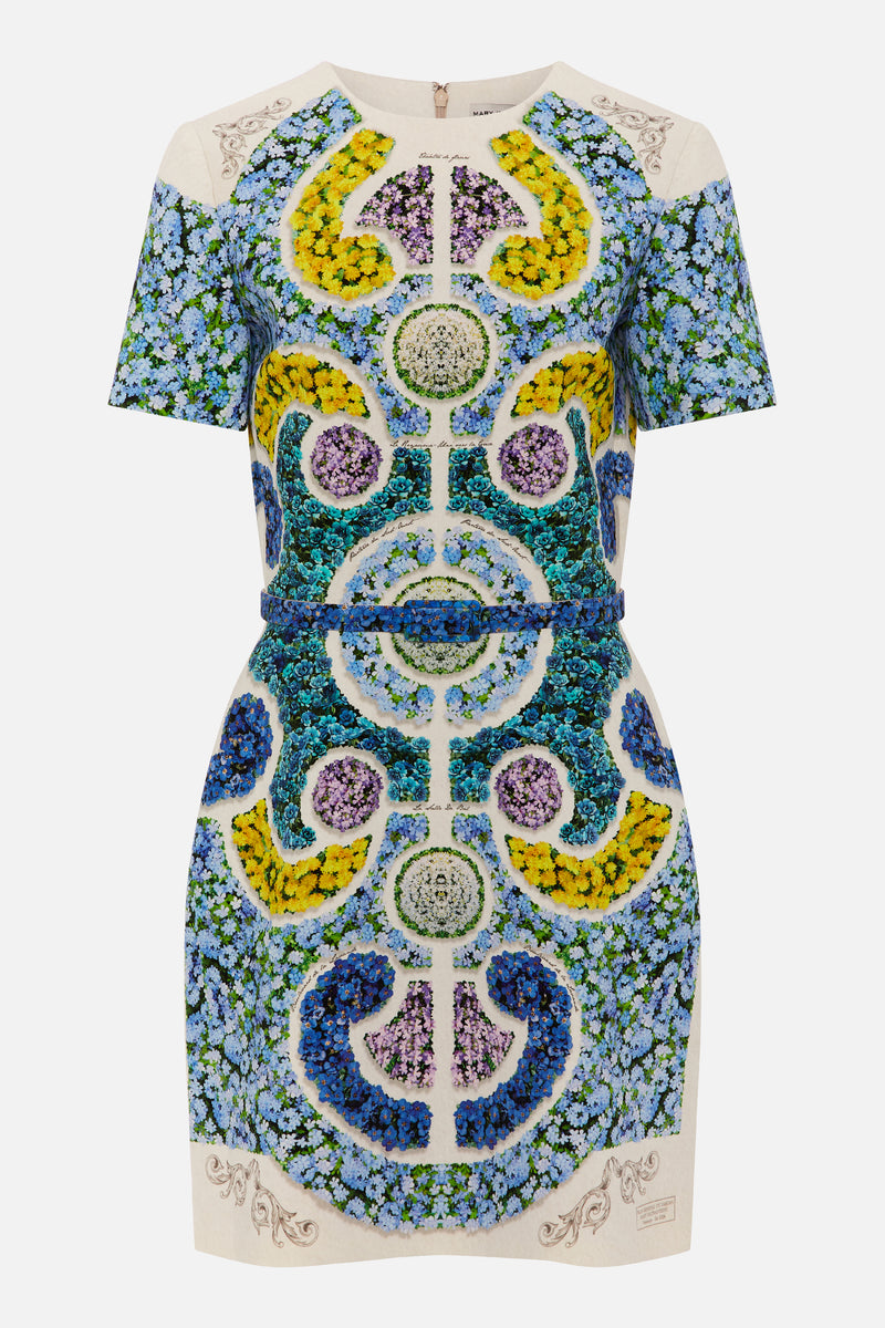 Colbert Dress Bluebell Topiary – marykatrantzou